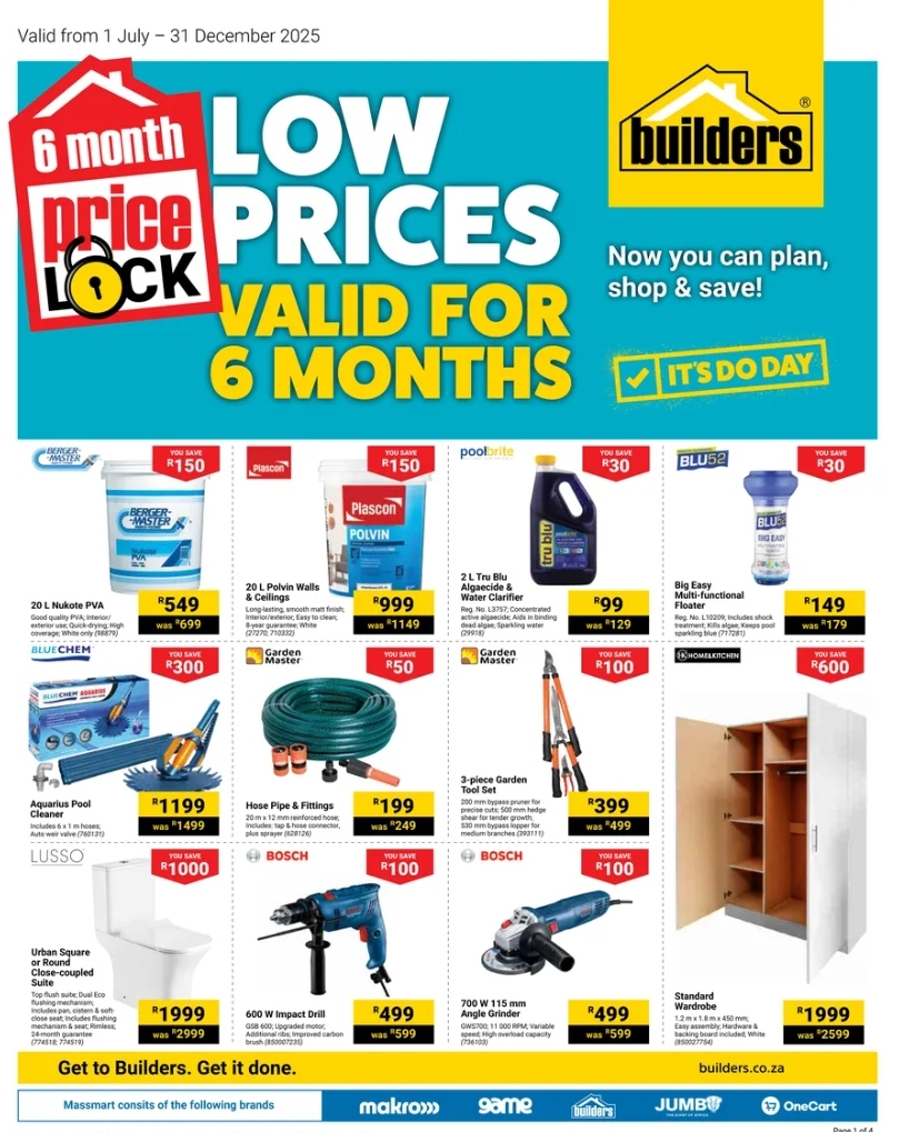 Builders Warehouse Catalogue with New Deals 01.07 - 31.12 ...