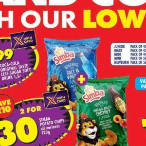 Simba deals at Shoprite valid to 11.02 | Check at Allcatalogues.co.za