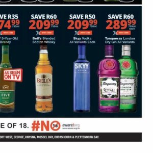 Vodka deals at Checkers valid to 14.02 | Check at Allcatalogues.co.za