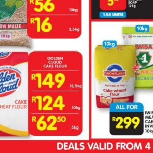 Flour deals at Shoprite valid to 25.02 | Check at Allcatalogues.co.za