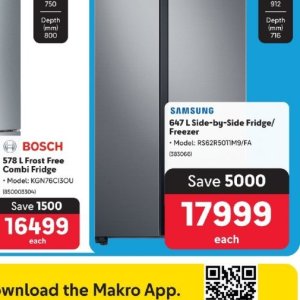 Freezer deals at Makro valid to 07.07 | Check at Allcatalogues.co.za