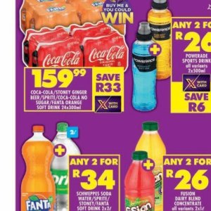Fizzy drink deals at Shoprite valid to 08.12 | Check at Allcatalogues.co.za