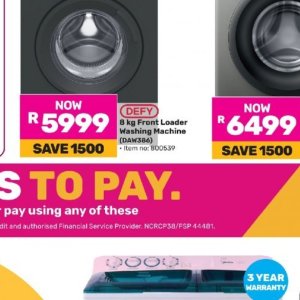 Washing machine deals at Checkers Hyper valid to 21.04 | Check at ...