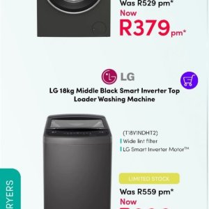 Washing machine deals at Checkers Hyper valid to 21.04 | Check at ...