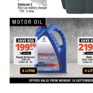 Engine oil deals at Checkers Hyper valid to 09.10 | Check at ...