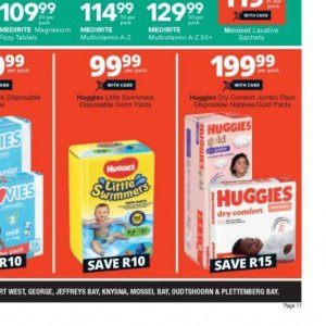 Huggies deals at Checkers valid to 26.12 | Check at Allcatalogues.co.za