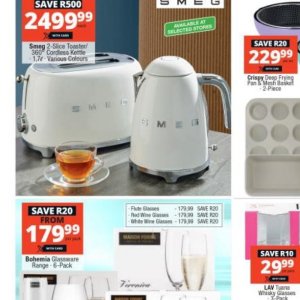 Smeg deals at Checkers valid to 26.12 | Check at Allcatalogues.co.za