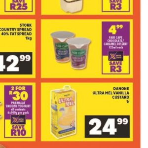 Danone deals at Shoprite valid to 12.02 | Check at Allcatalogues.co.za
