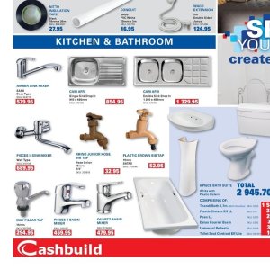 Sink deals at Cashbuild valid to 20.11 | Check at Allcatalogues.co.za