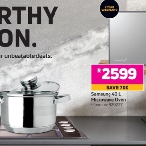 Microwave oven deals at Checkers Hyper valid to 22.01 | Check at ...