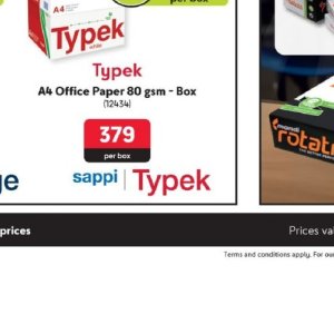 Typek deals at Checkers valid to 21.01 | Check at Allcatalogues.co.za